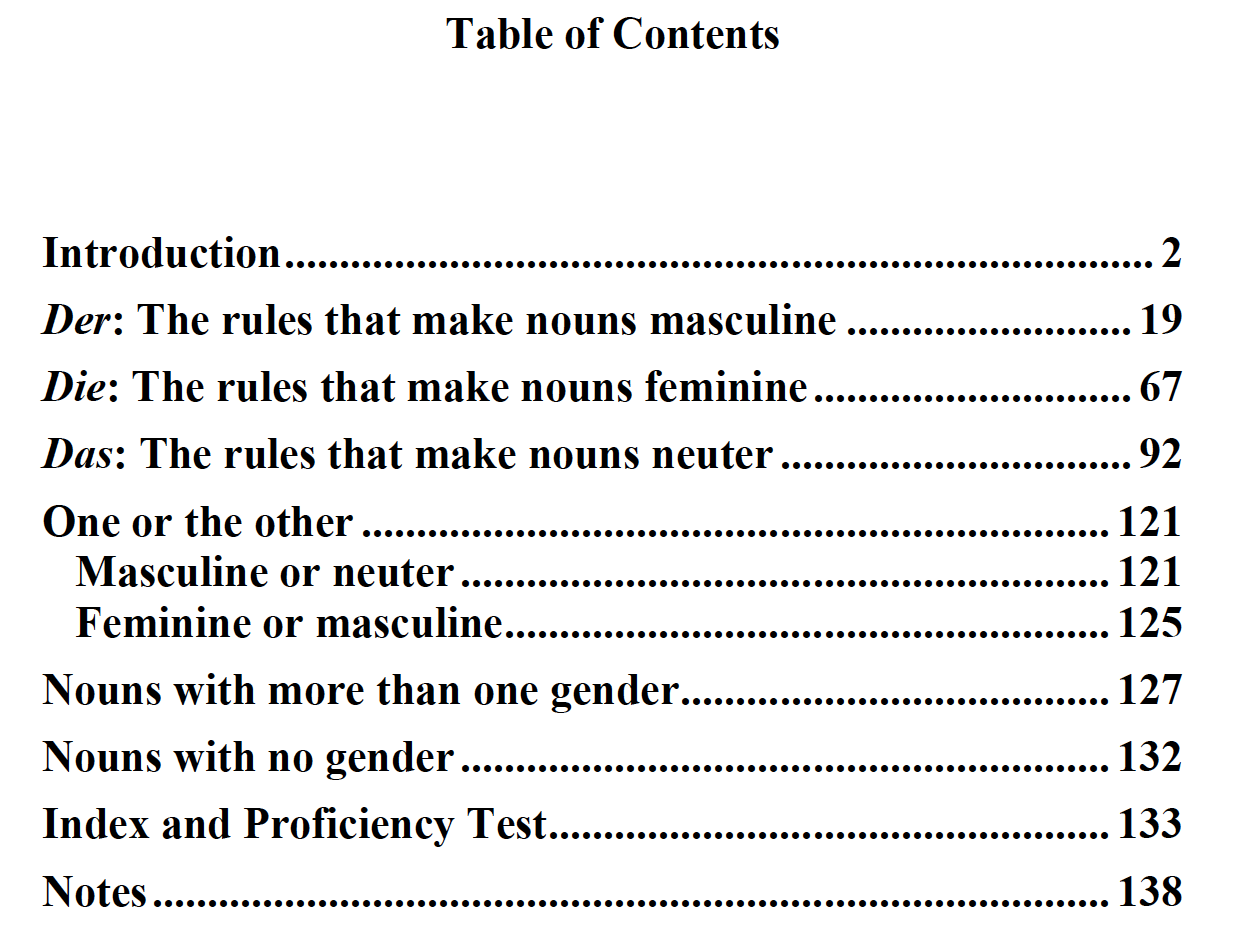 Der, Die, Das – The Secrets of German Gender